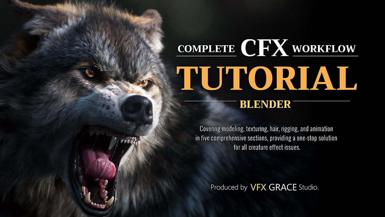 Blender Creature Effects: The Complete Workflow - Tutorial Trailer