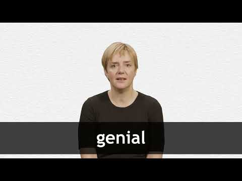 English Translation of “GENIAL” | Collins Spanish-English Dictionary