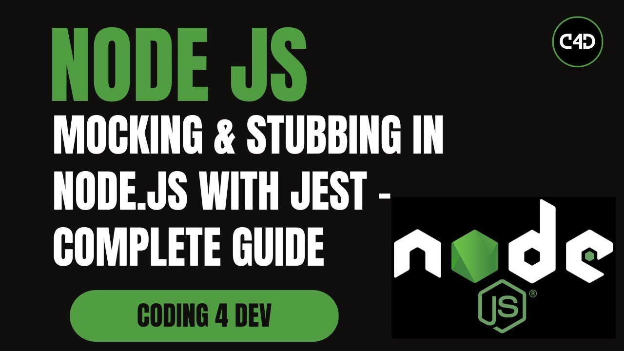 Mocking & Stubbing in Node.js with Jest – Complete Guide (API, DB, Email, and More)
