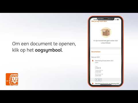 Hoe gebruik ik het Document Center? | ING België