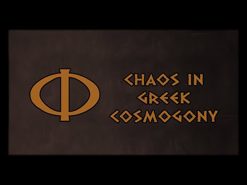 Chaos in Greek Cosmogony