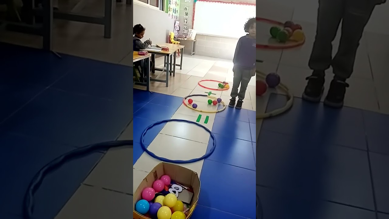addition by balls activity, Math