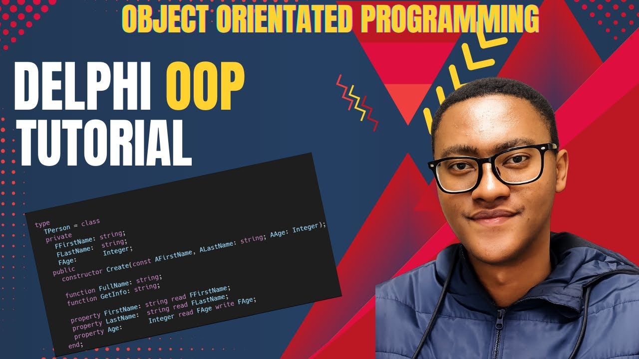 Delphi: Basics of Object orientated programming(OOP) for Grade 10 & 11 learners