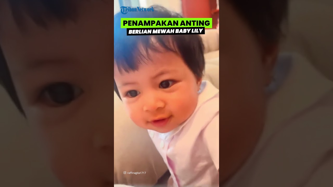 Bertabur Berlian Mewah, Intip Penampakan Anting-anting Baby Lily, Dibanderol Seharga Motor ...