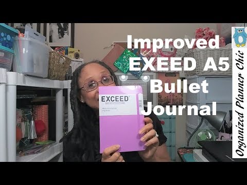 Improved Exceed A5 Bullet Journal Review & Haul | Walmart Bullet Journal