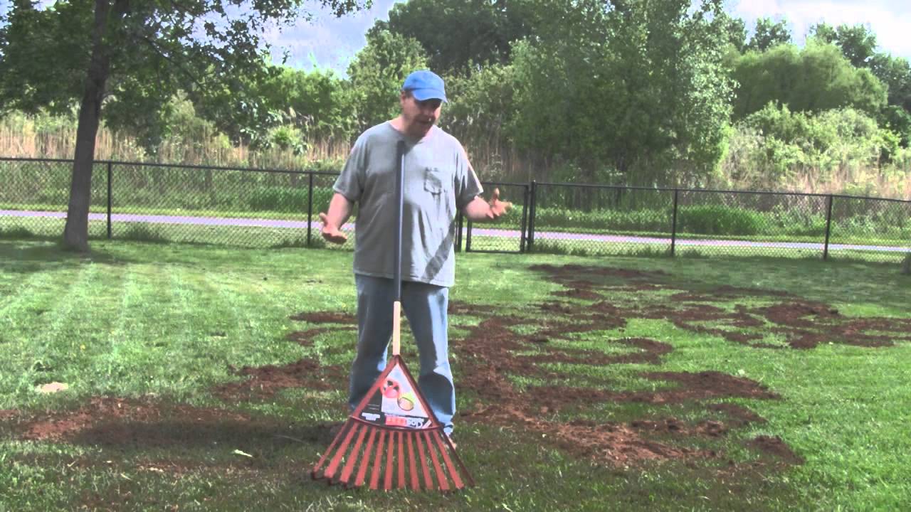 Spreading Peat Moss