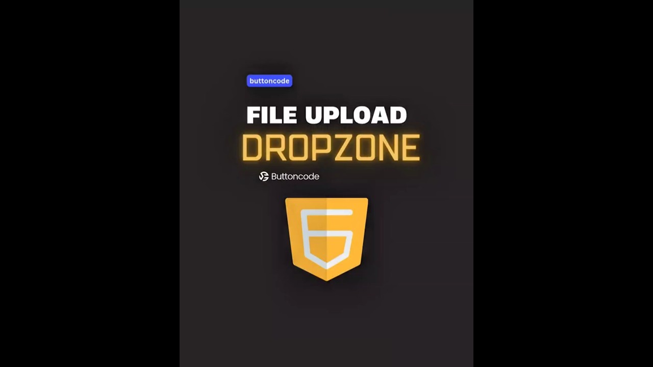 File Upload Dropzone🚀🚀 Get source code in description 😎