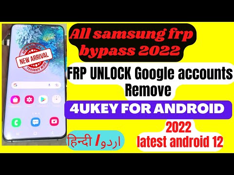 4ukey for android How to Bypass Samsung FRP Lock/Google Account Remove 2022