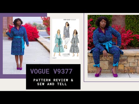 Pattern Review & Sew and Tell | Vogue 9377