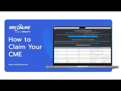 How to Claim Your Radiology CME Hours | Earn Your ACCME Accredited Certificates