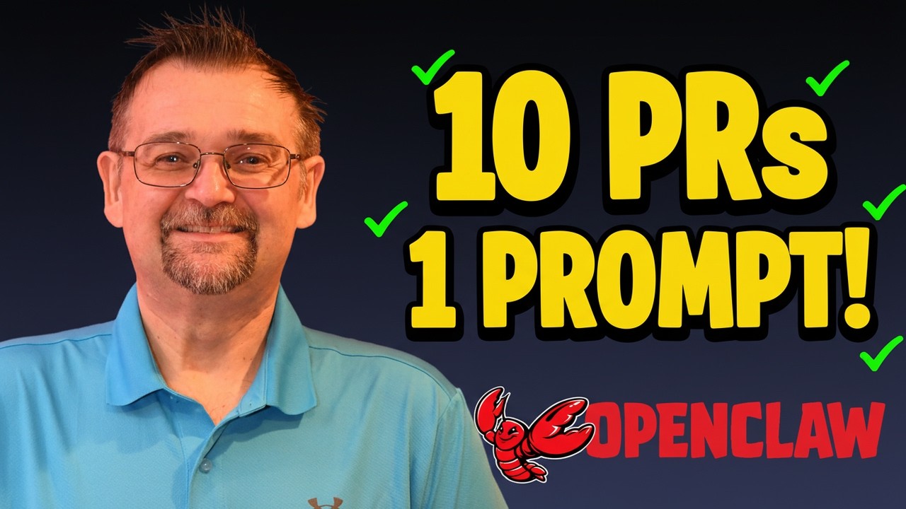 OpenClaw Nails 10 GitHub Issues at Once!