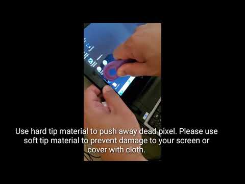 Dead or Stuck pixel fix on laptop monitor
