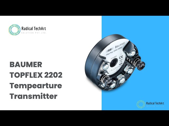 Pressure Transmitter - Baumer Temperature Transmitter Flextop 2203 ...