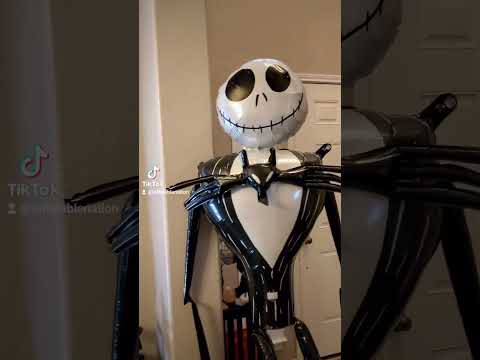 Jack Skellington Halloween Balloon Airwalker