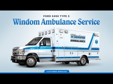 Windom Minnesota's remounted Type 3 Ford E450 ambulance – 20 YEARS OF REMOUNTS with Arrow!