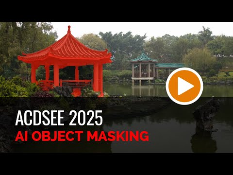AI Object Masking Tool in ACDSee Photo Studio 2025