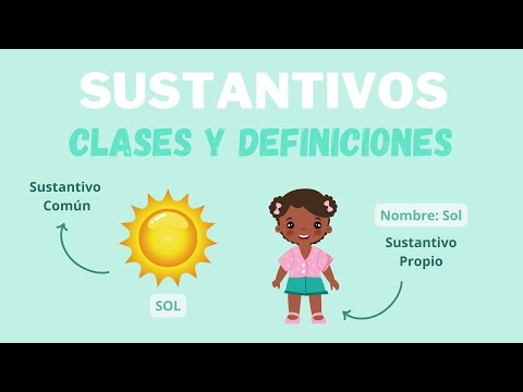 QUE ES SUSTANTIVO - Clases y definiciones