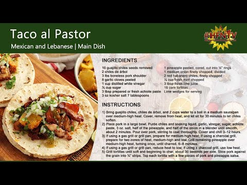Que es Eso? What is that? What is Taco al Pastor?