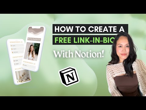 How to build a FREE Link-in-bio for your Social Media Accounts with Notion
