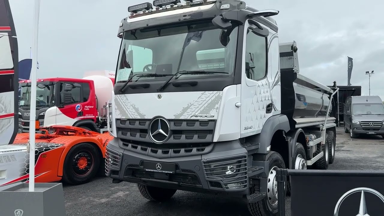 New Mercedes-Benz Arocs 3240 (2026) – The 8x4 Heavy Construction Boss! | RTX Northern Ireland