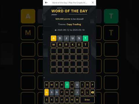 Binance 6 Letter Word Of The Day Today Answer |binance wodl today answer| #binance #wodlanswers