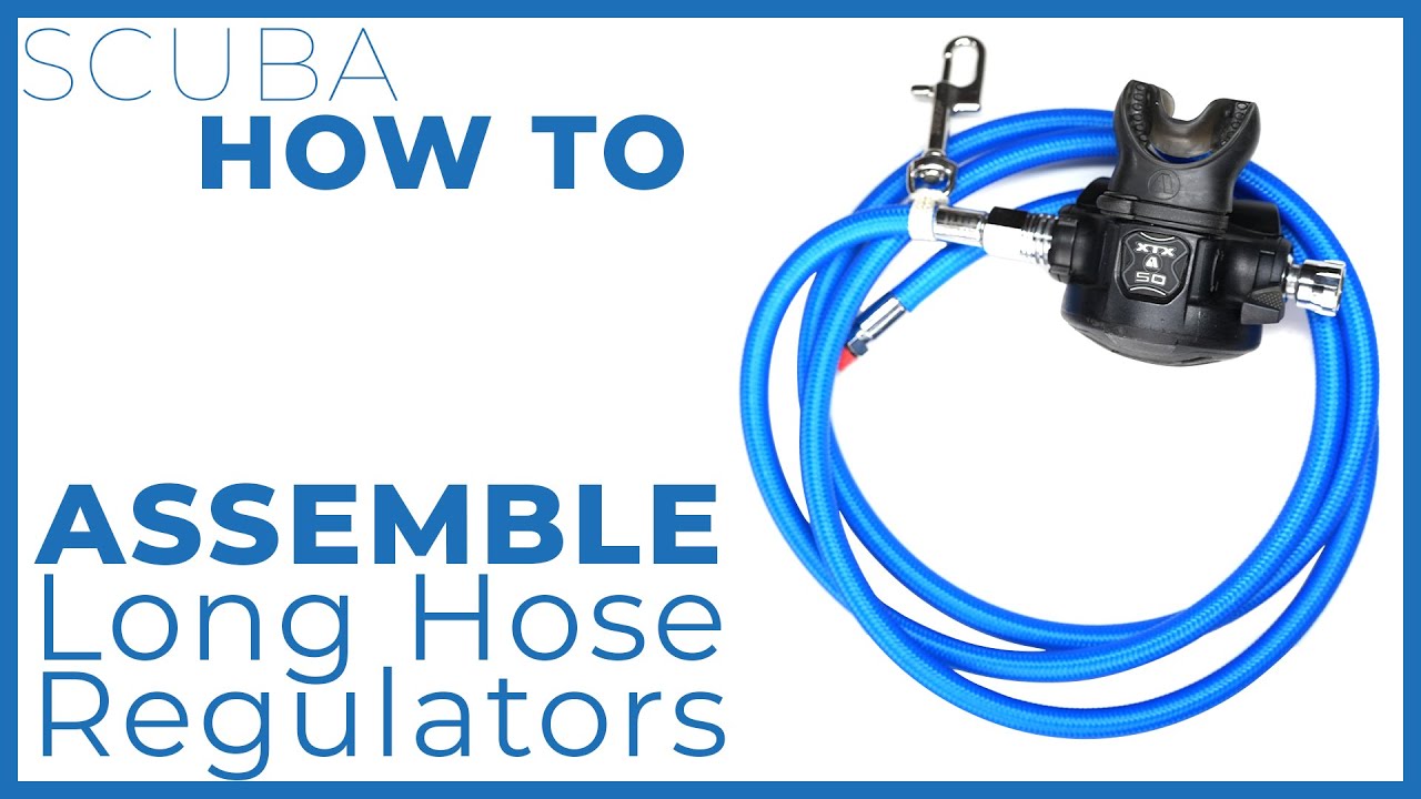 Long Hose Regulator Configuration For Single-Tank Diving
