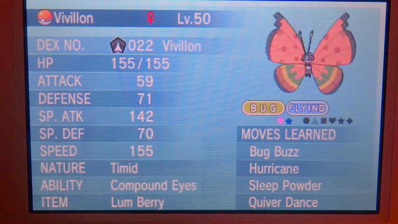 Im collecting Vivillon Patterns