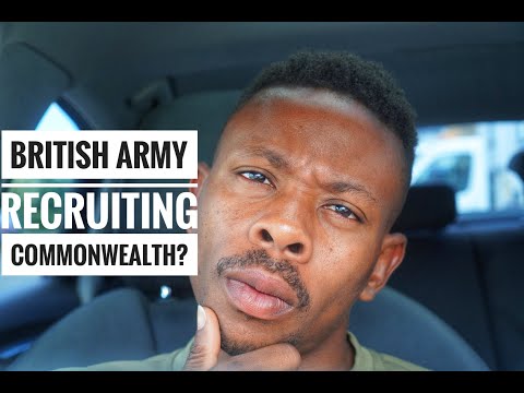 British Army Recruiting Commonwealth ?
