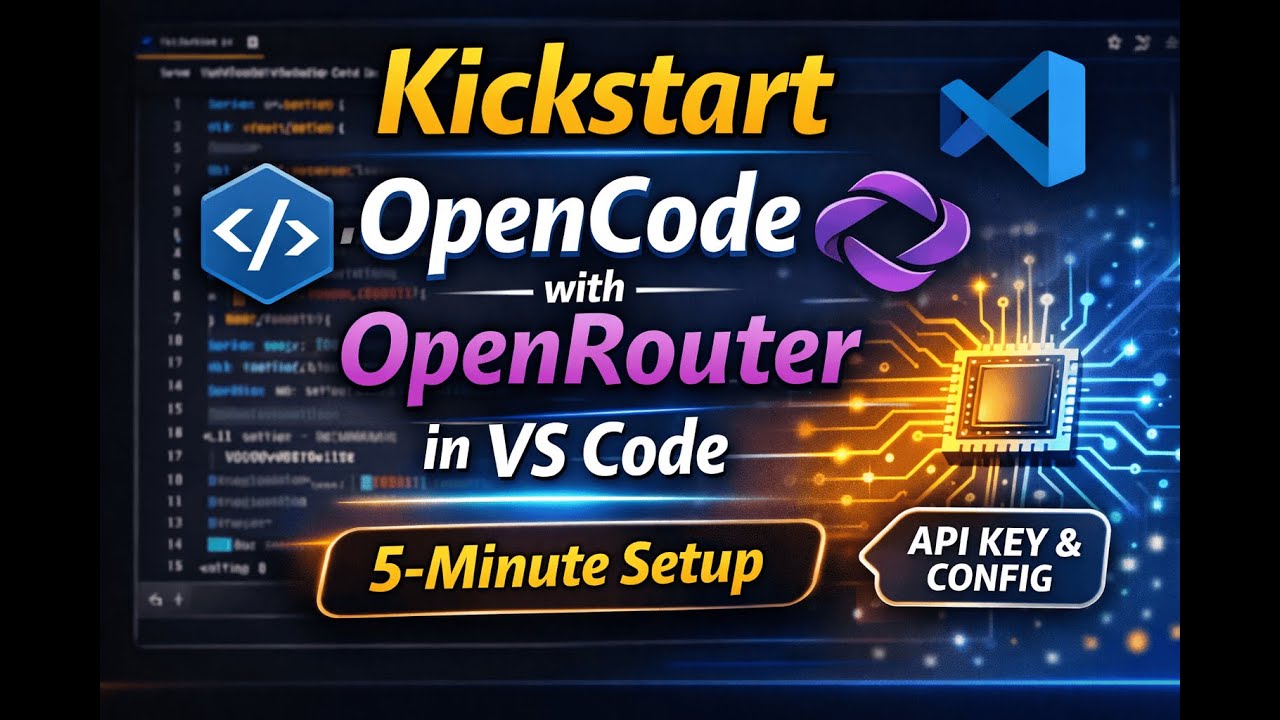 Kickstart OpenCode with OpenRouter (5-Minute Setup)