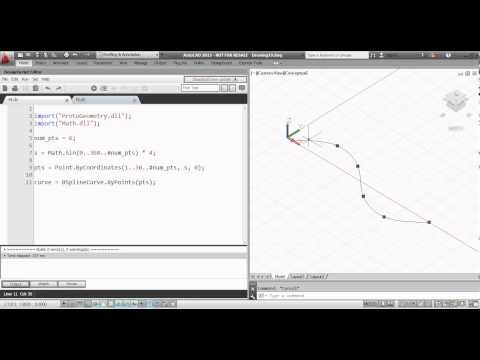 10 - Curves: Splines, BSplineCurves, Interpolation