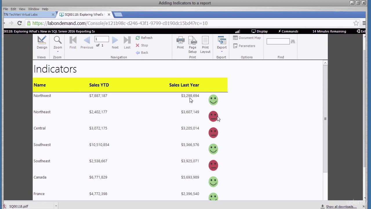 Create Executive Dashboards with SQL Server Report Builder - learn SQL Server