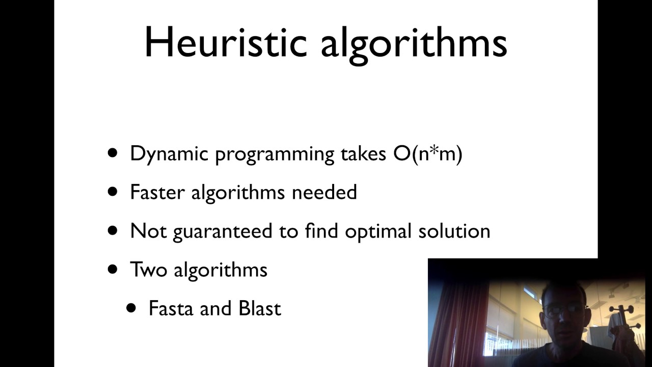 Heuristic Sequence Alignment Algorithms In