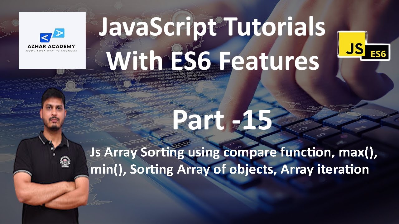 Modern JavaScript Tutorials in Hindi (Array Sorting using compare function, Sorting of Array object)
