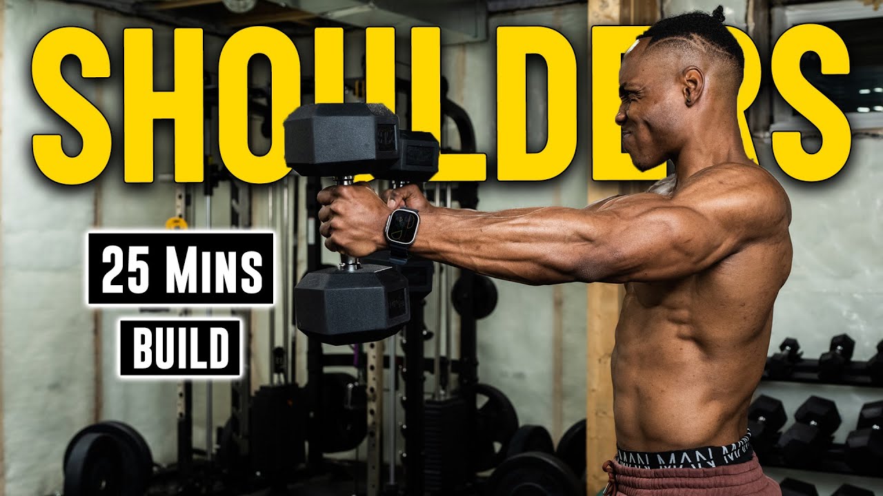 25 Minutes Dumbbell 3D Delts/Shoulders Workout | Build Muscle #9