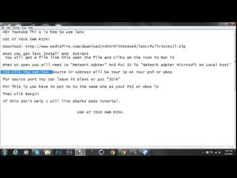 How to use lanc