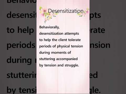 Stuttering Desensitization #ë§ëëŹ #stuttering