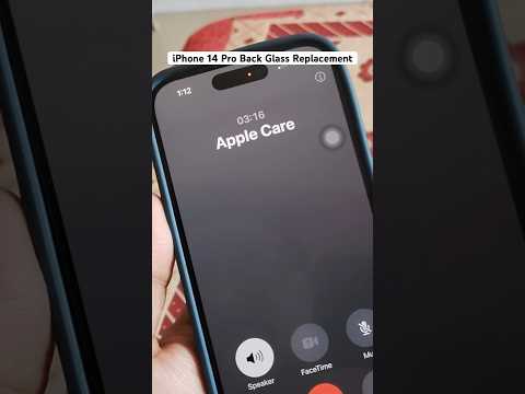 iPhone 14 Pro Back Glass Replacement Cost #shorts
