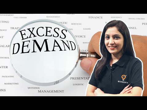 What is Excess Demand ? | Class 12 Macroeconomics | Ecoholics