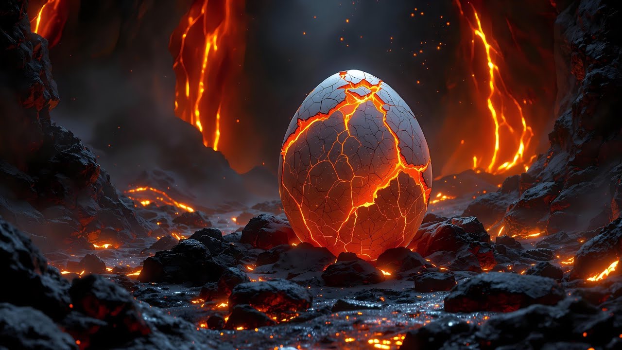 Born of Fire: Rise of the Lava Dragon | AI Fantasy Short Film in 4K