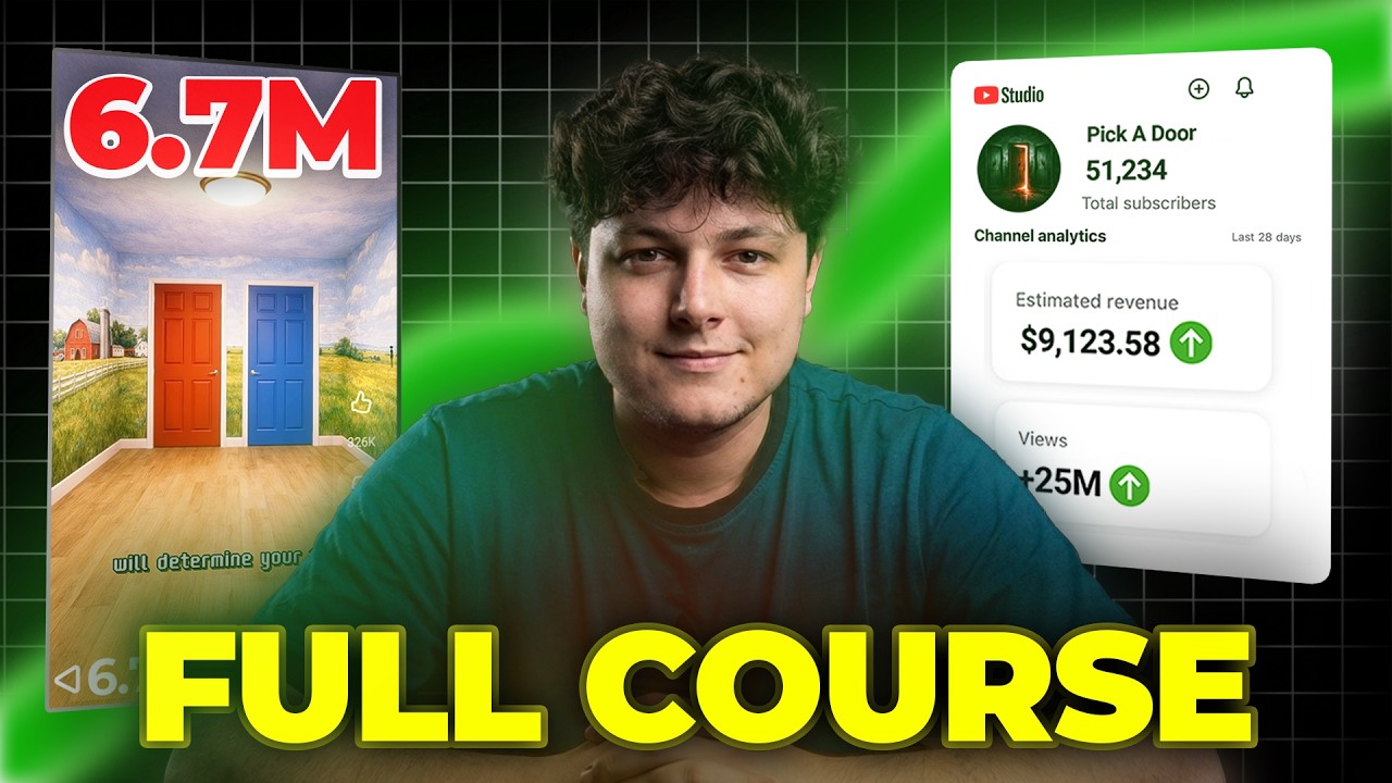 How To Make Viral AI Pick a Door Videos (Step-by-Step)