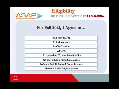 ASAP Information Session 2021
