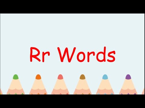 Words that start with Rr