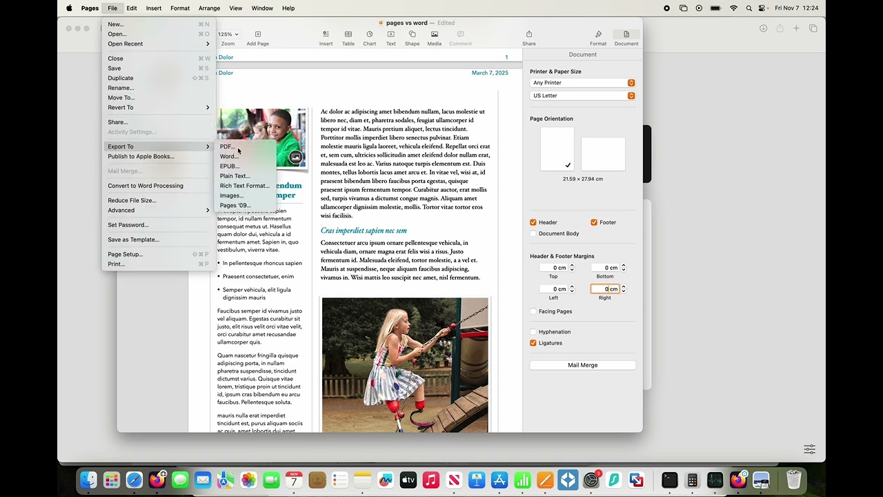 How To Print To PDF On a Mac Without Margins