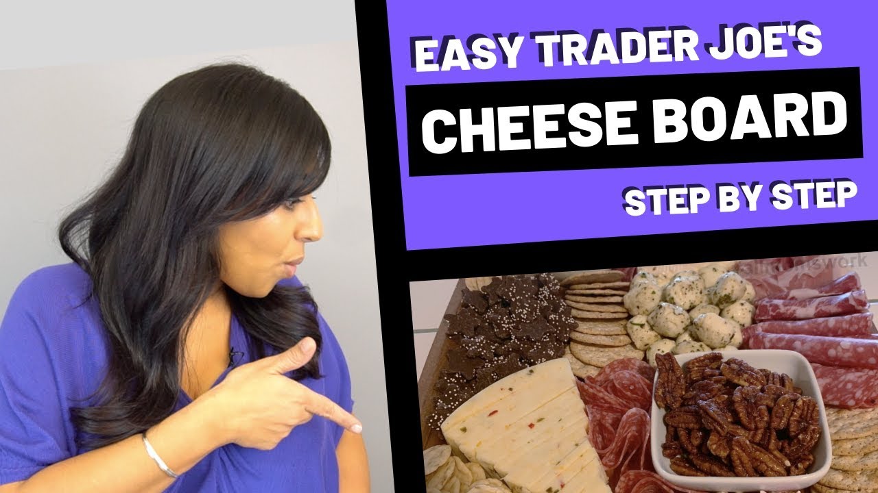 Easy Trader Joe's Cheese Platter | Step by Step Cheese Board for Beginners