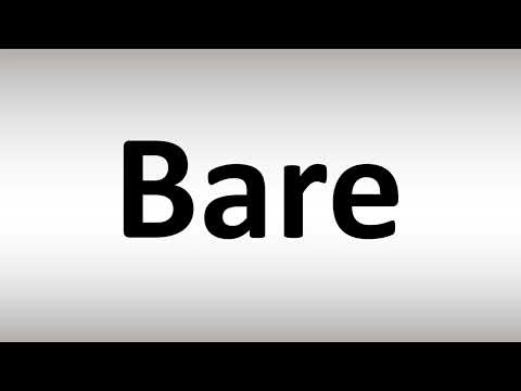 How to Pronounce Barea