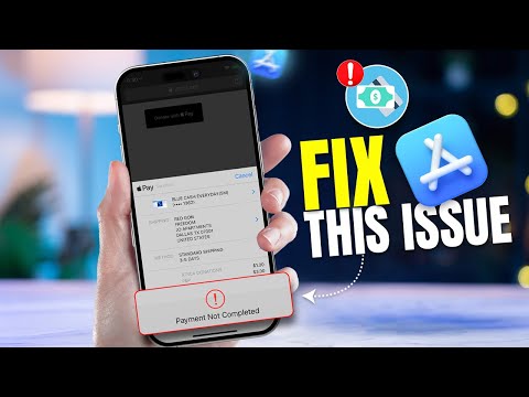 How To Fix Payment Not Completed Free Apps Download Error | Payment Not Completed On App Store