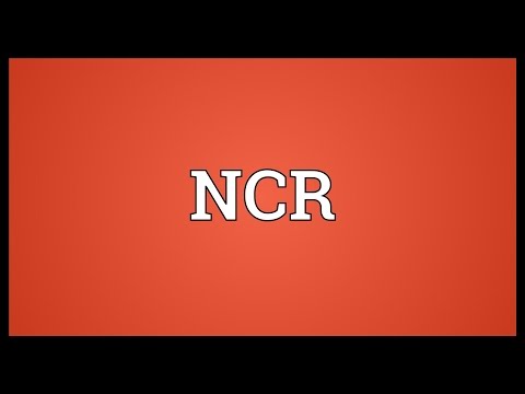 NCR Meaning