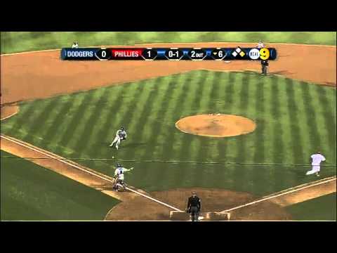 2012/06/05 Billingsley's barehanded play