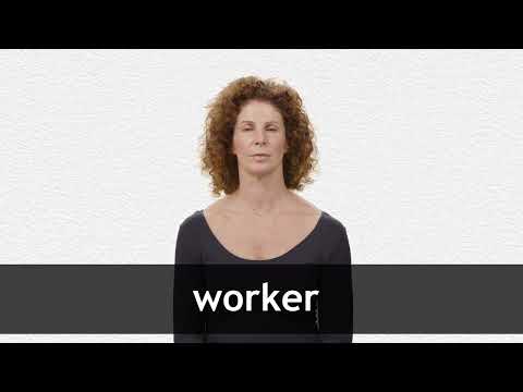 WORKER definition and meaning | Collins English Dictionary