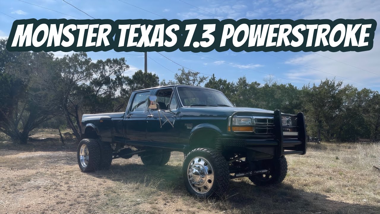 OBS 7.3 Powerstroke F-350 Lifted Dually!!